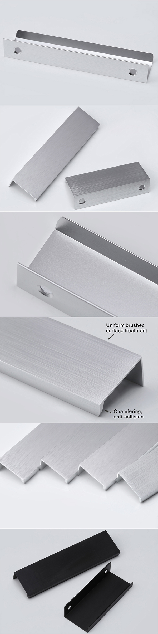 FH117 Factory Finger Pull White Lacquer Cabinet Doors for Kitchen - Buy ...